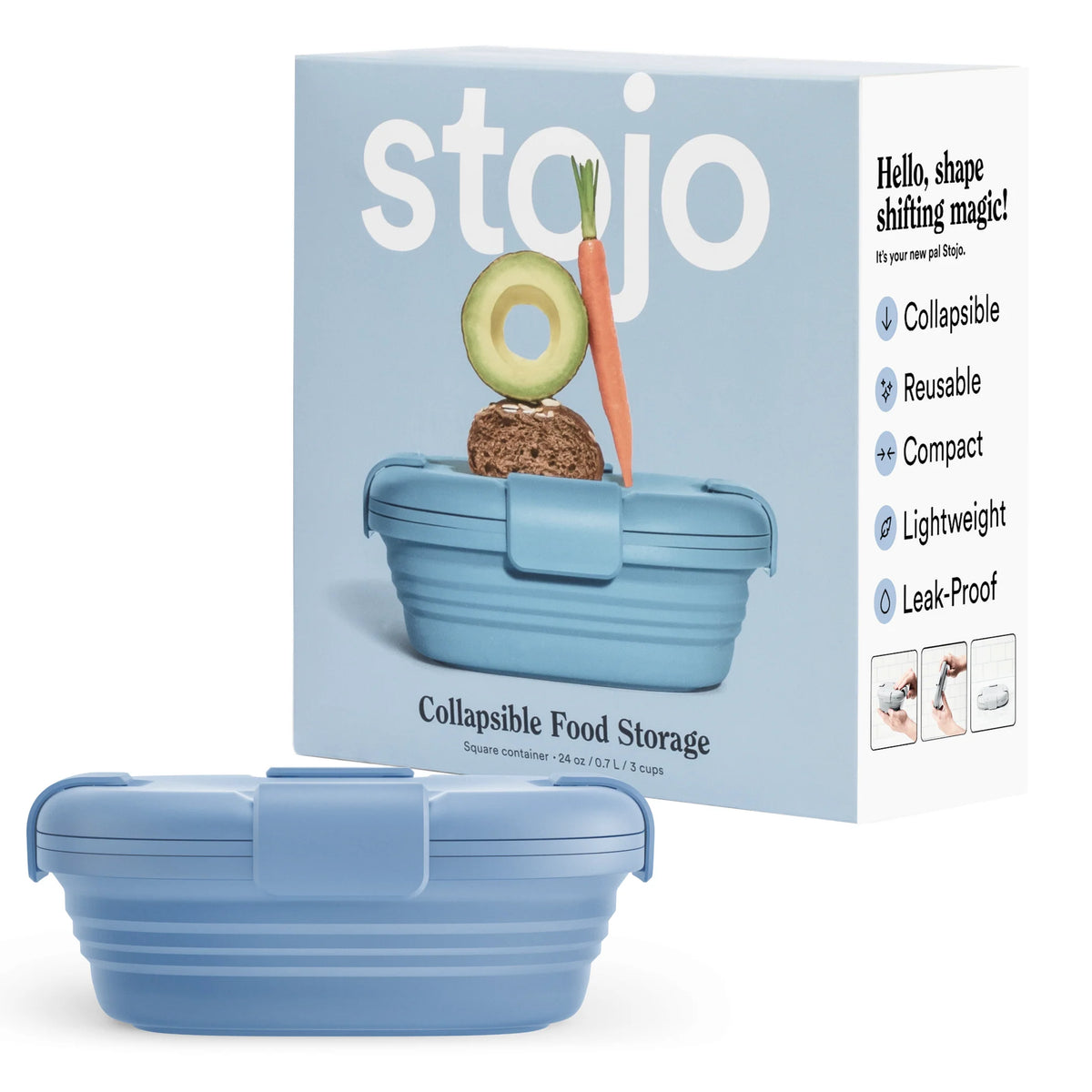 Stojo Snack Box (24oz/700ml) – Toby's Trove