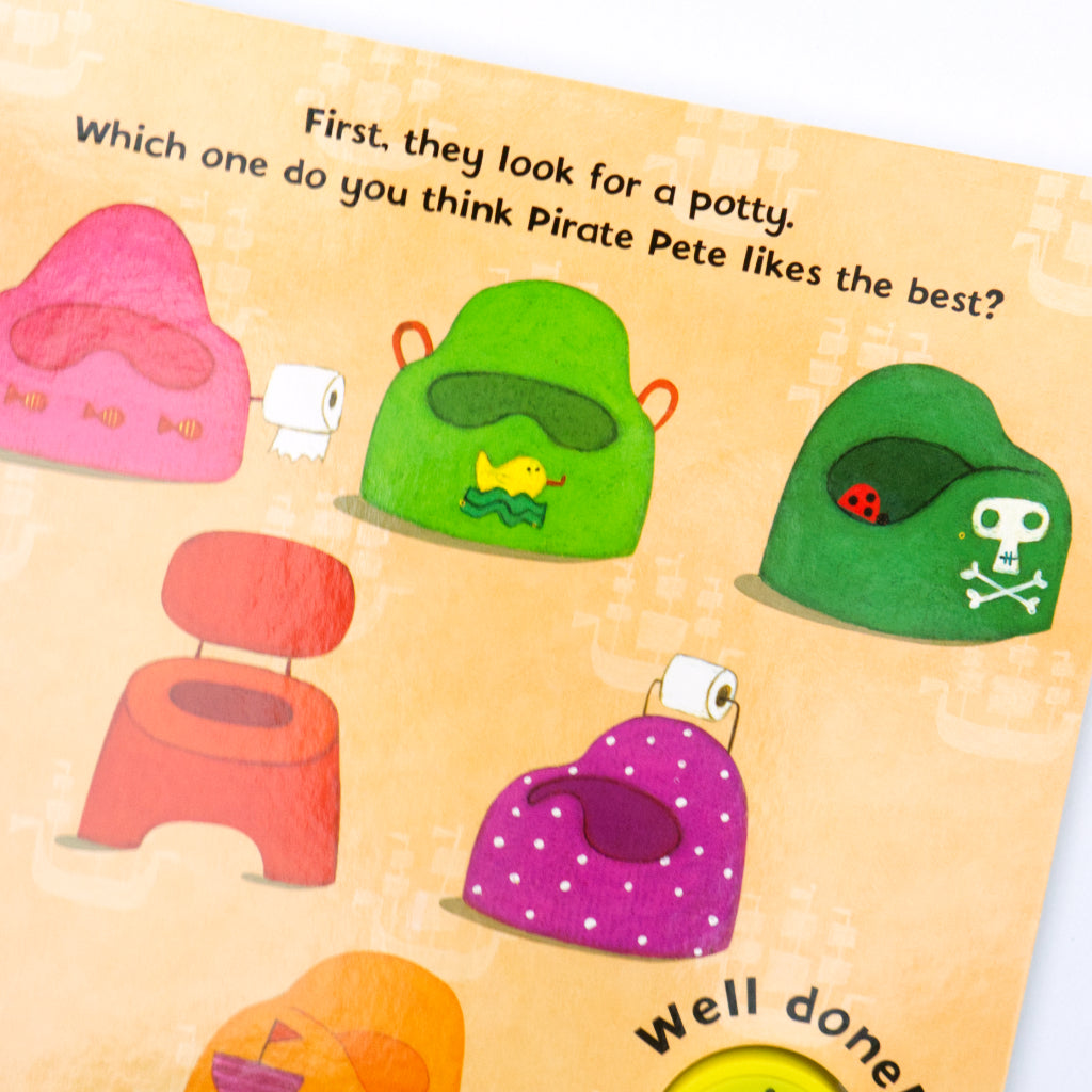 Pirate Pete's Potty (Sound book) – Toby's Trove